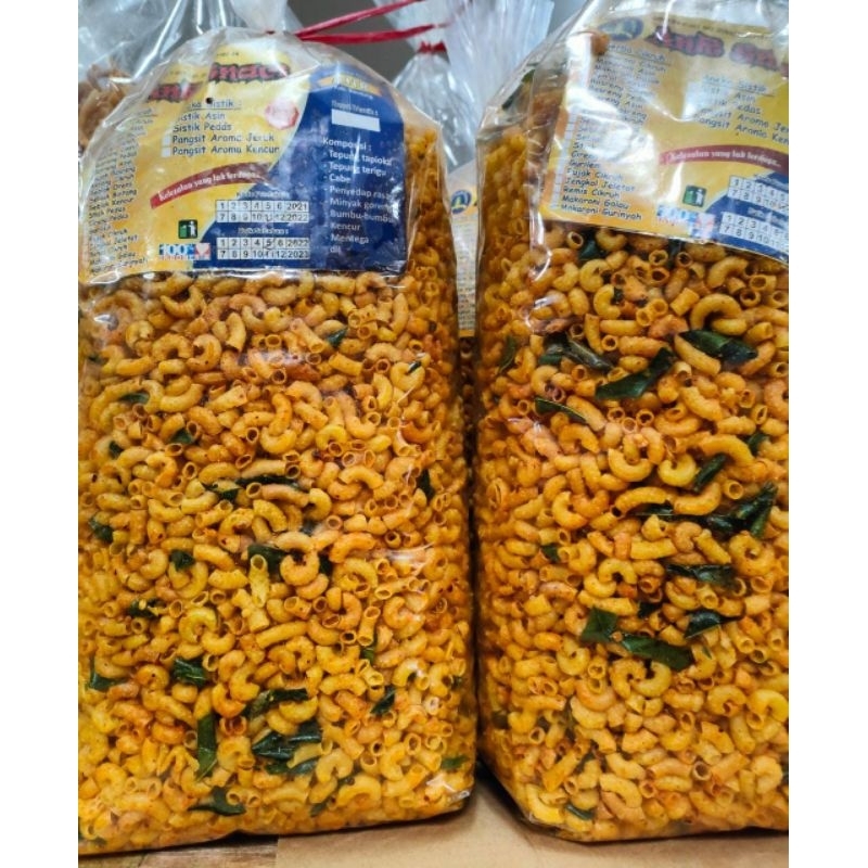 Makroni BANTET Savory And Spicy Orange Leaves Packing 500GR And 1KG ...