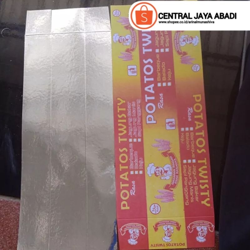150 Sheets Of IVORY FOIL Threaded Potato Paper Size 35 X 13 CM | Spiral ...