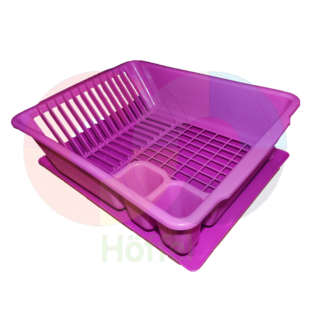 Mitdo Plastic Multi-Purpose Dish Rack + Container/Water Container ...