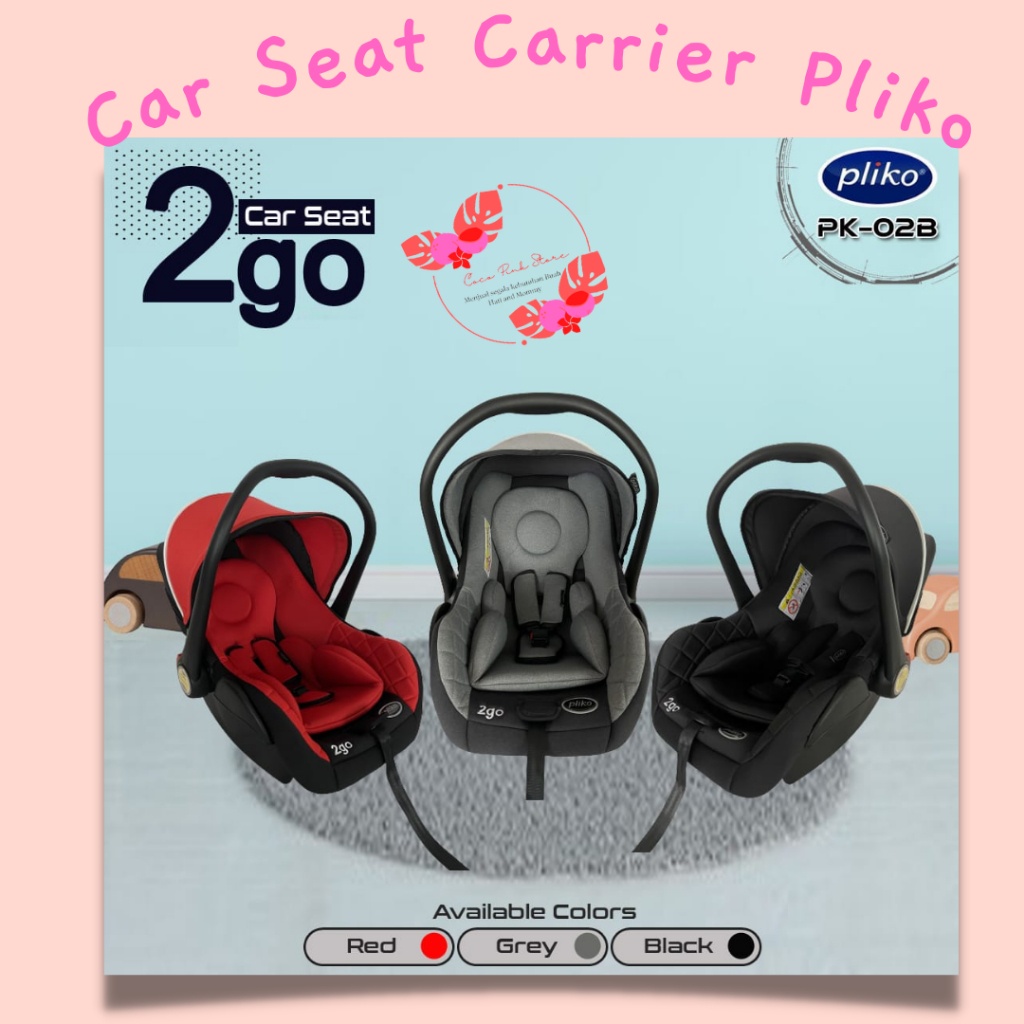 Deluxe Baby Car Seat With Canopy All Size PK02B 2GO | Shopee Malaysia