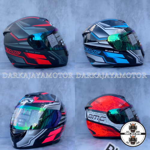 Helmet BMC BLADE 200 9 I 8 FULL FACE | Sni Helmet | Shopee Malaysia