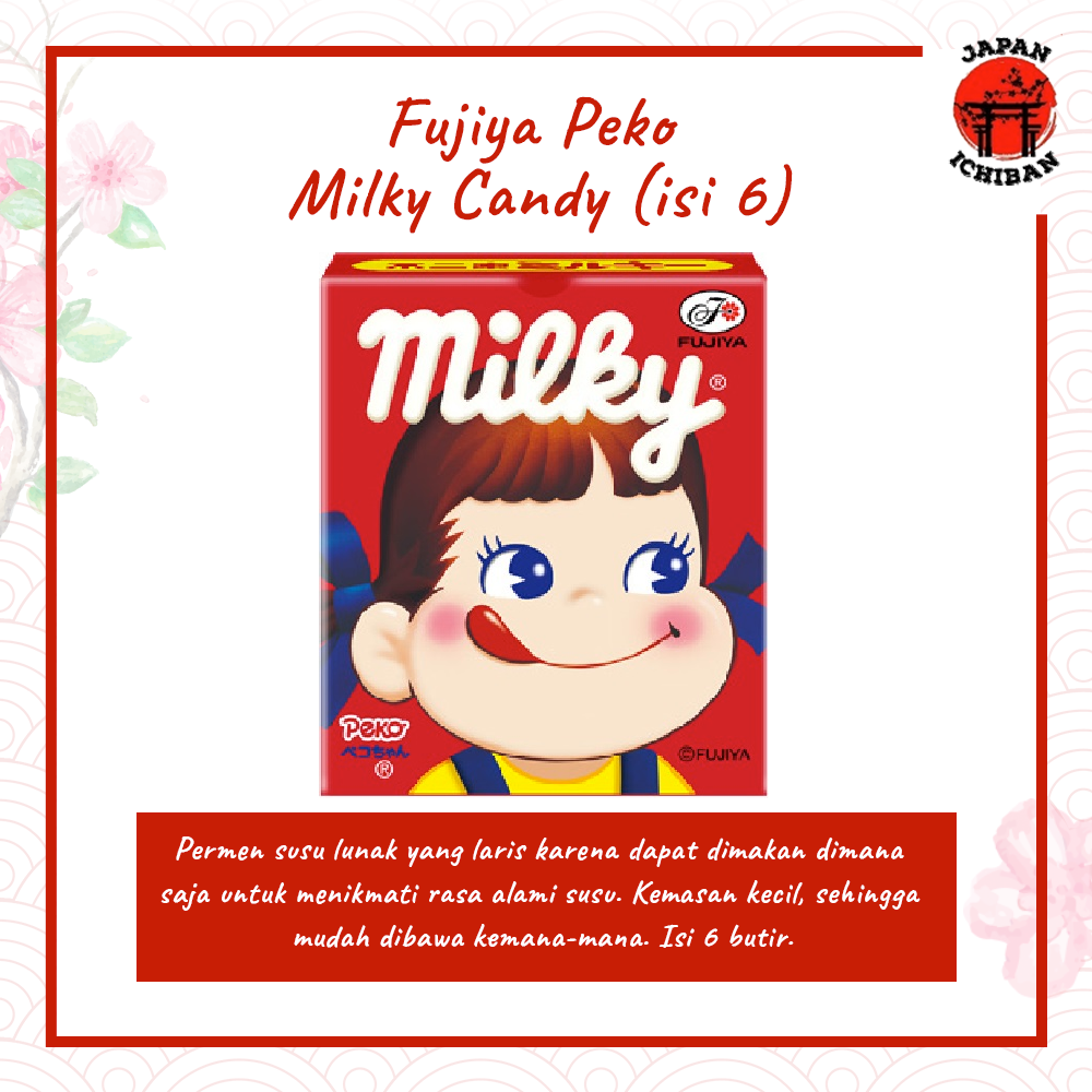 Fujiya Peko Milky Candy - Unique Shape Milk Chocolate Contains 6 ...