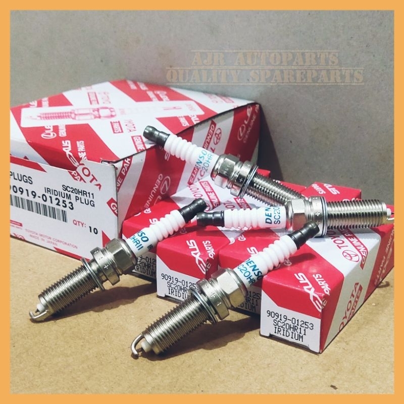 Toyota Harrier Camry New Altis Alphard SC20HR11 Iridium Spark Plug 90919-01253 Warranty | Shopee ...