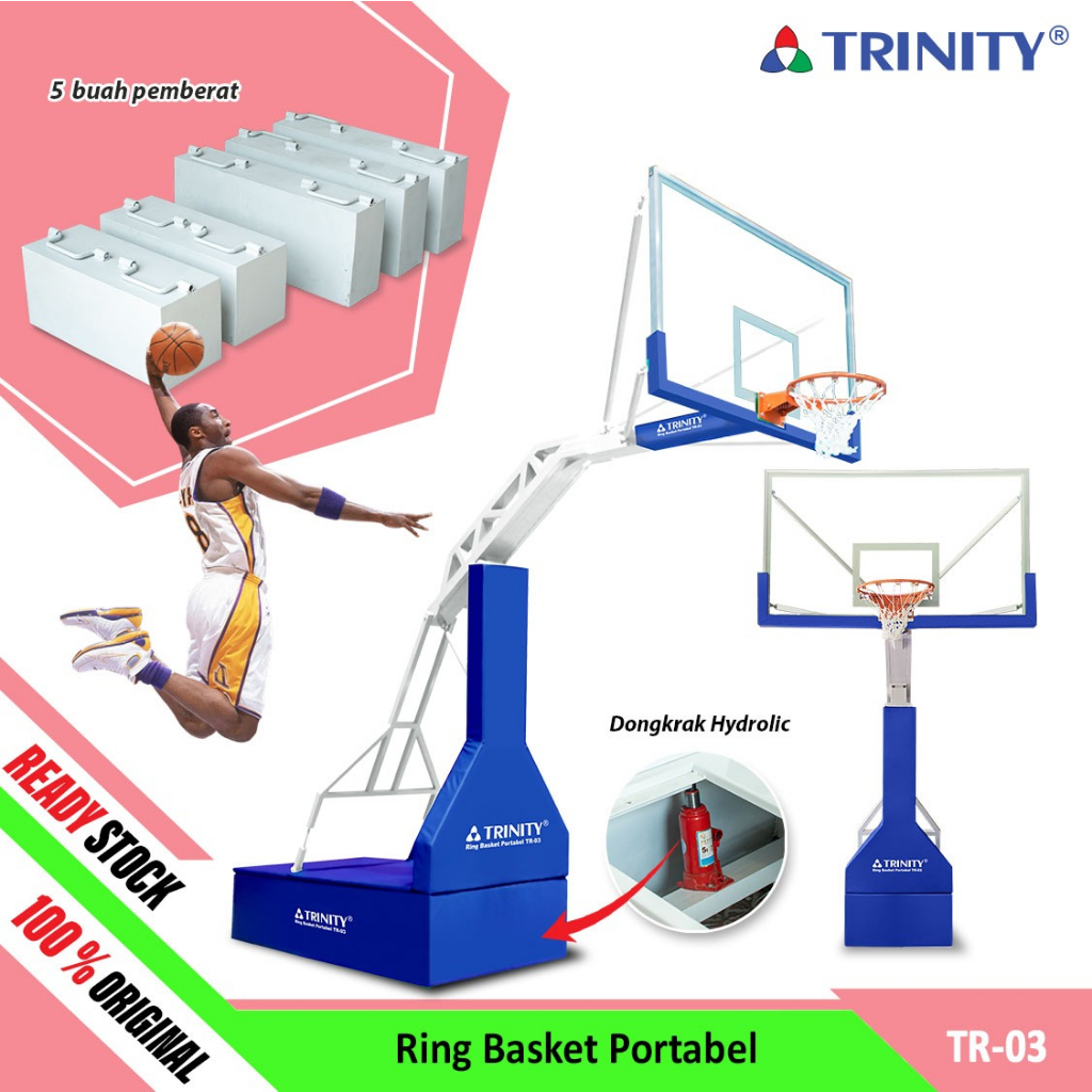Trinity TR03 Portable Basketball | Shopee Malaysia