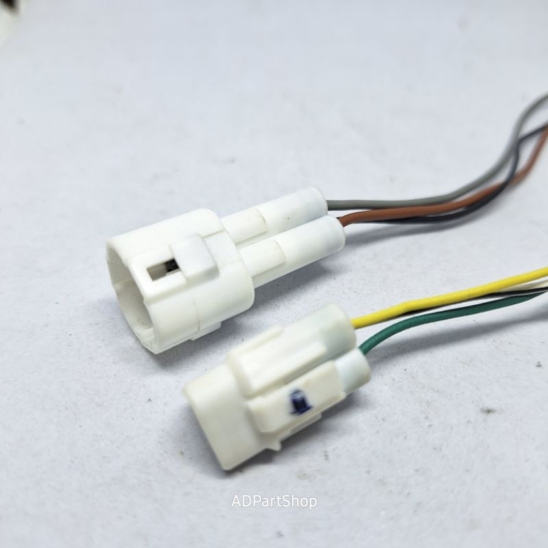 Yamaha dlc socket 3 pin male female connector waterproof | Shopee Malaysia