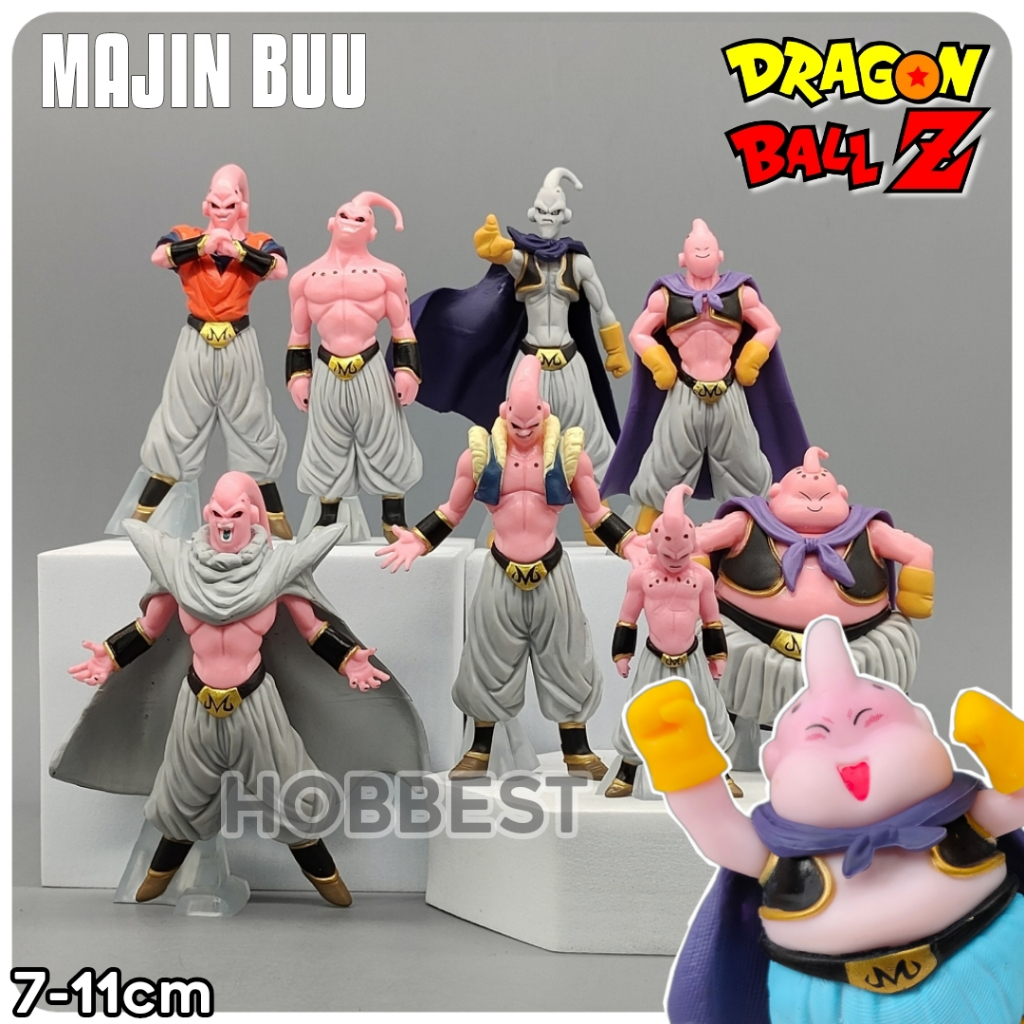 Dragon BALL Z : MOJIN BUU - Action Figure Miniature Display Toy Cake ...