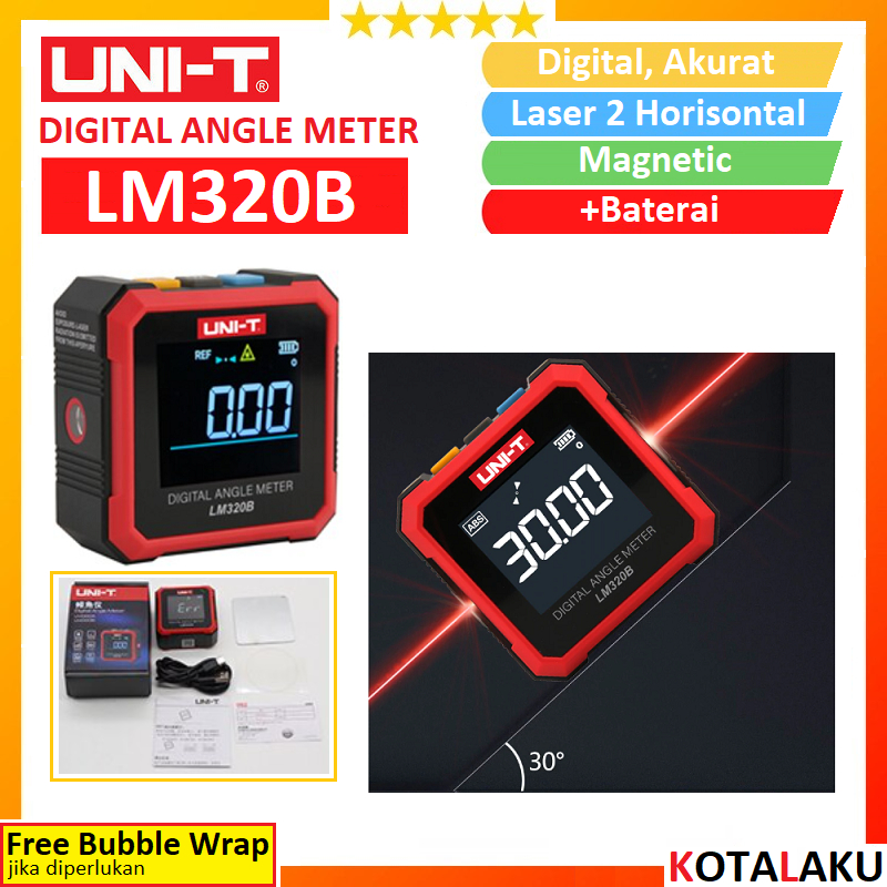 Uni T Digital Inclinometer Bevel Protractor Angle Laser Protractor ...