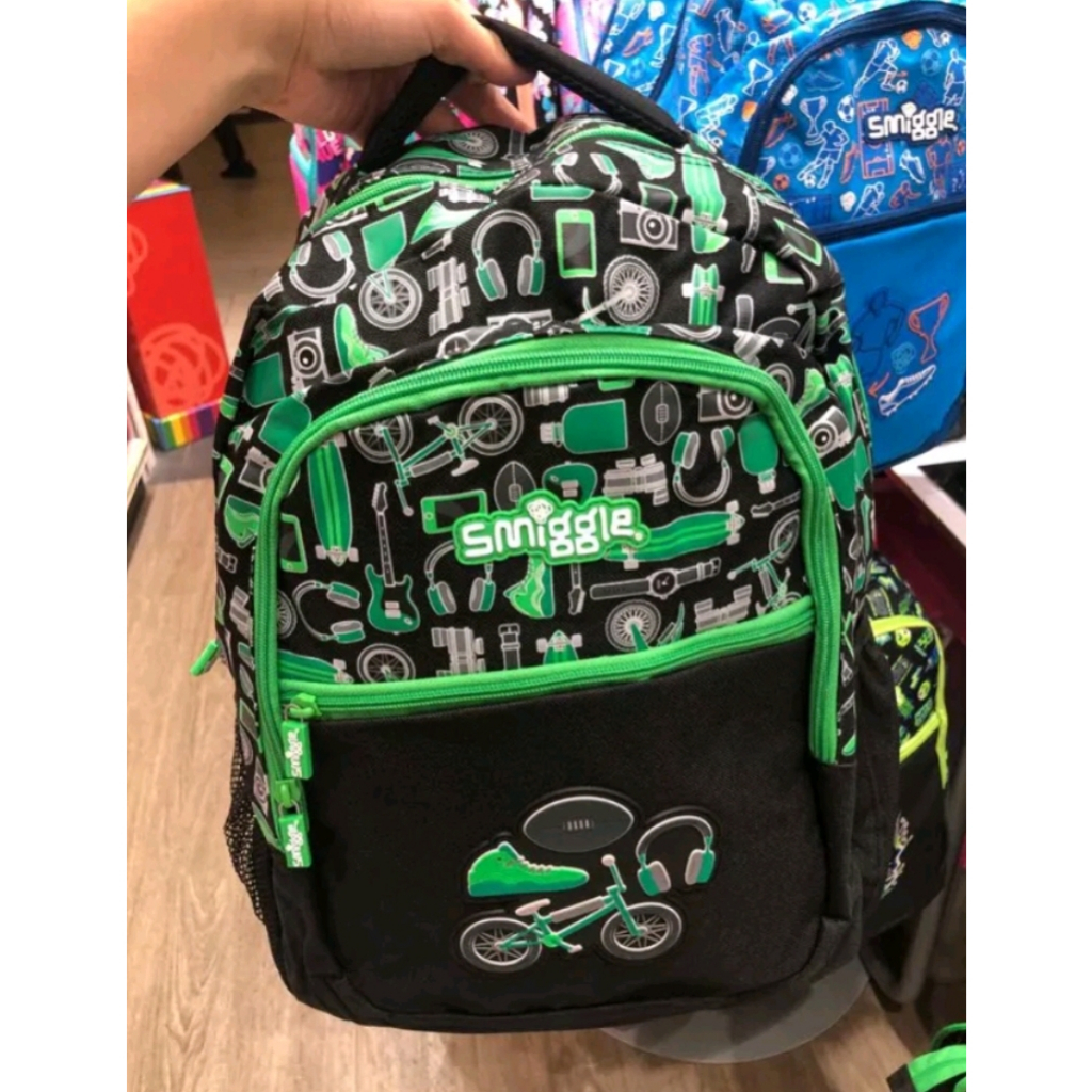 Smiggle backpack jump large | Shopee Malaysia