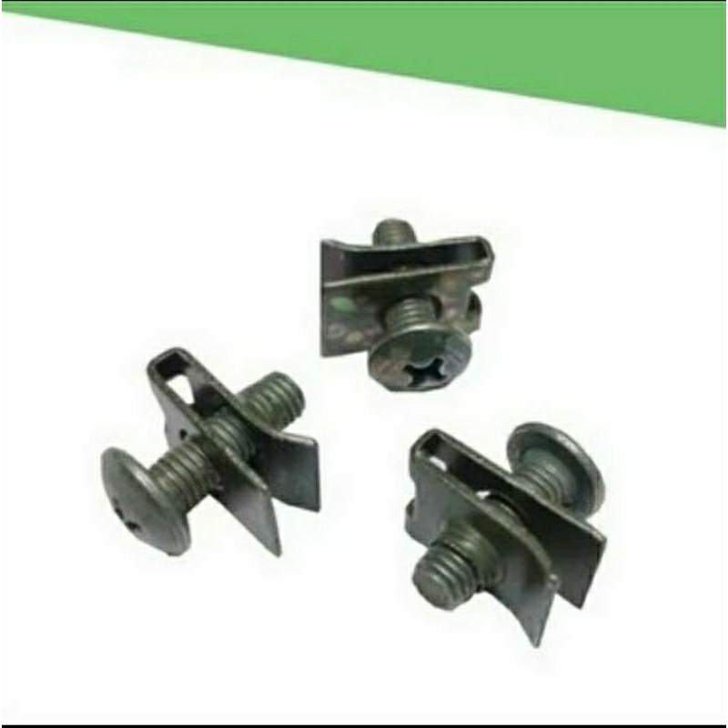 Clip bolts Set Body M5 kharisma fine thread (100pcs) | Shopee Malaysia