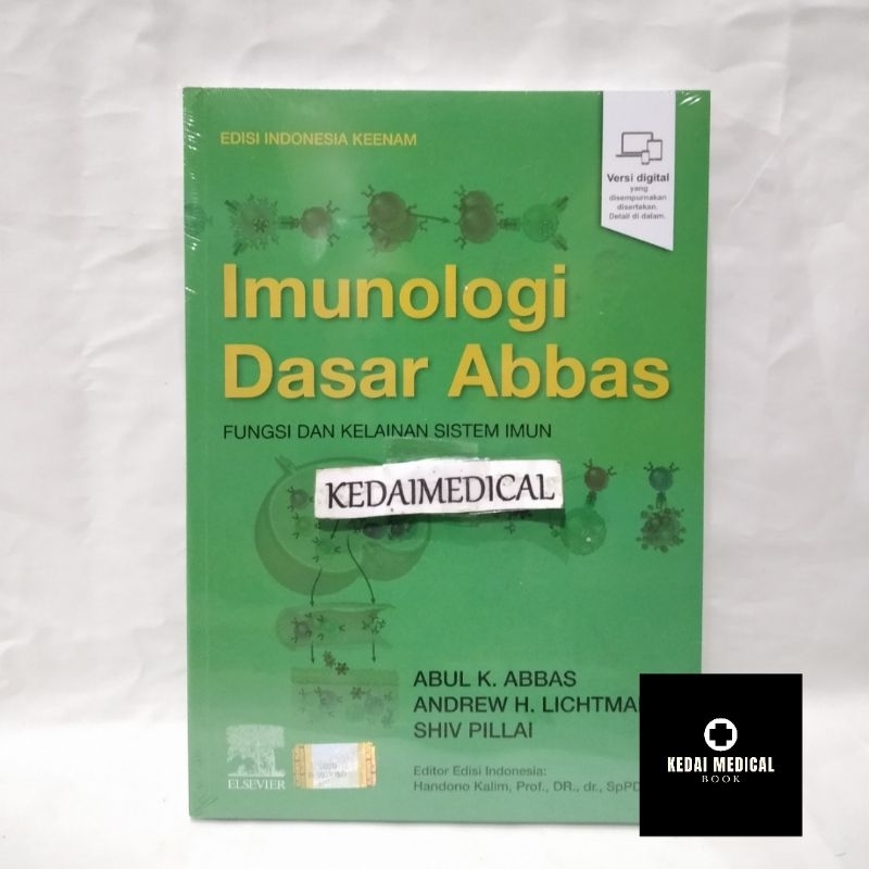 (ORIGINAL) Basic Immunology Book Of ABBAS 6th Indonesian Edition | Shopee Malaysia