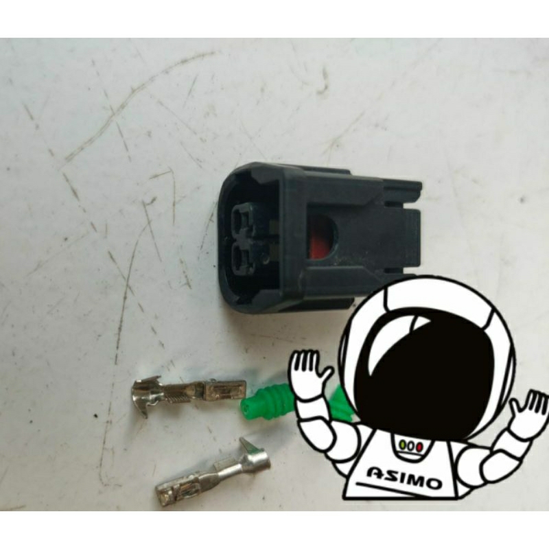 O2 Sensor Co Co2 pin 2 connector socket original Honda Fi all New Genio ...