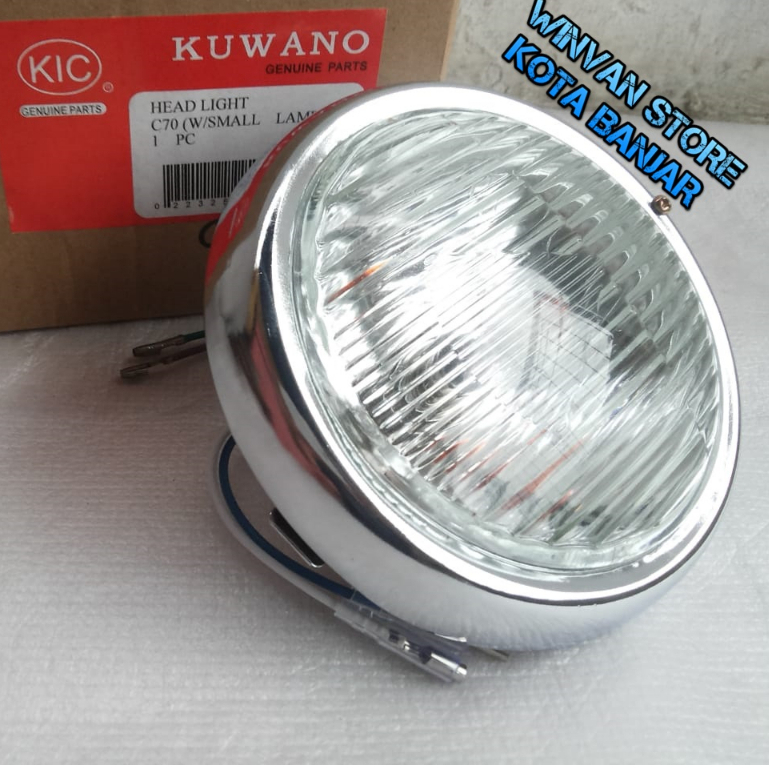 Reflector C70 Honda C70 Headlight With KIC Brand Twilight Lamp | Shopee ...