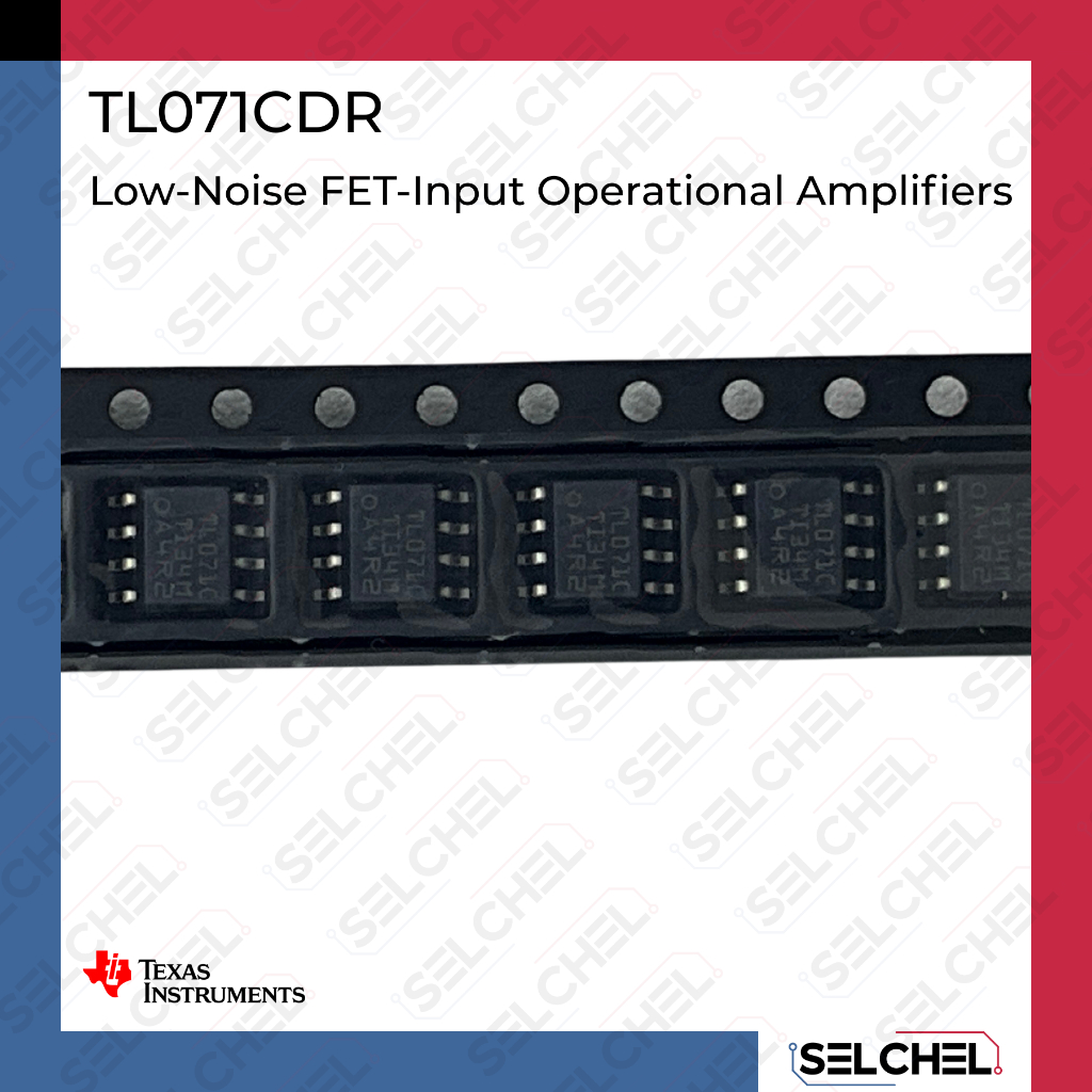 Original TL071CDR SMD Low noise Op amp Tl071 Texas Intrument | Shopee Malaysia