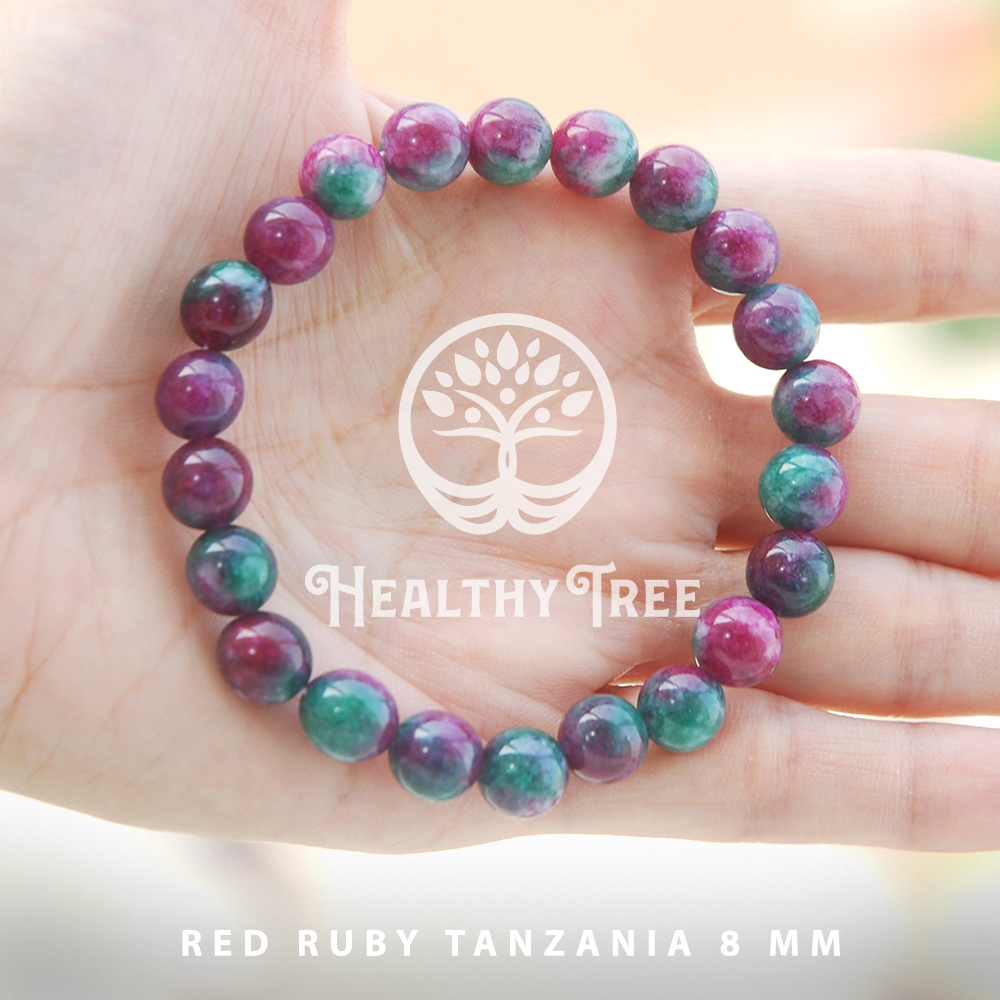 Tanzania Red Ruby Crystal Bracelet (NATURAL) | Shopee Malaysia