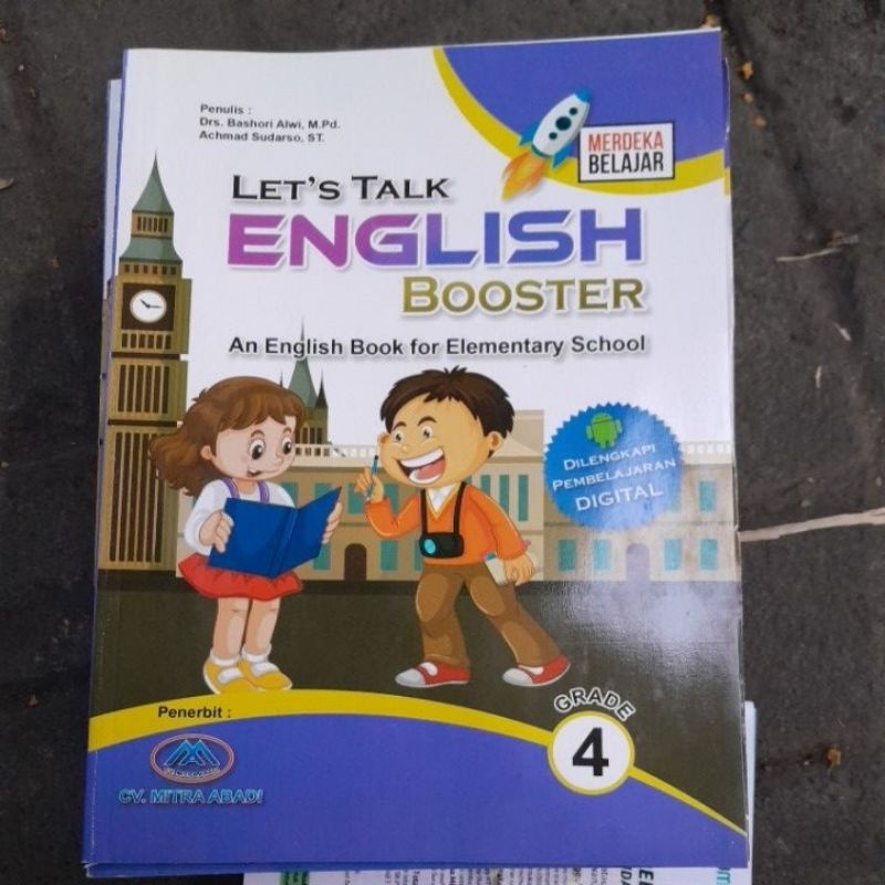 Merdeka Learning let's talk english booster 4th Grade | Shopee Malaysia