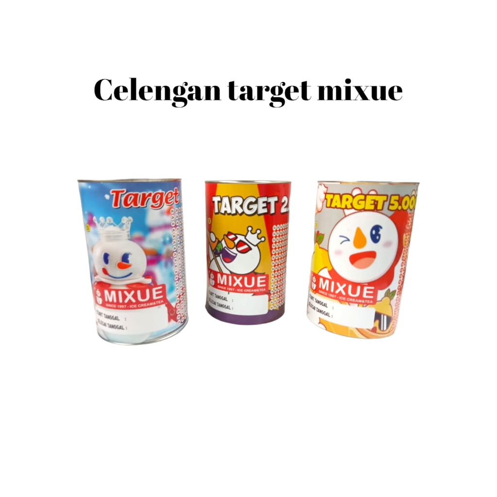 Piggy Bank Open Close Viral Mixue | Shopee Malaysia