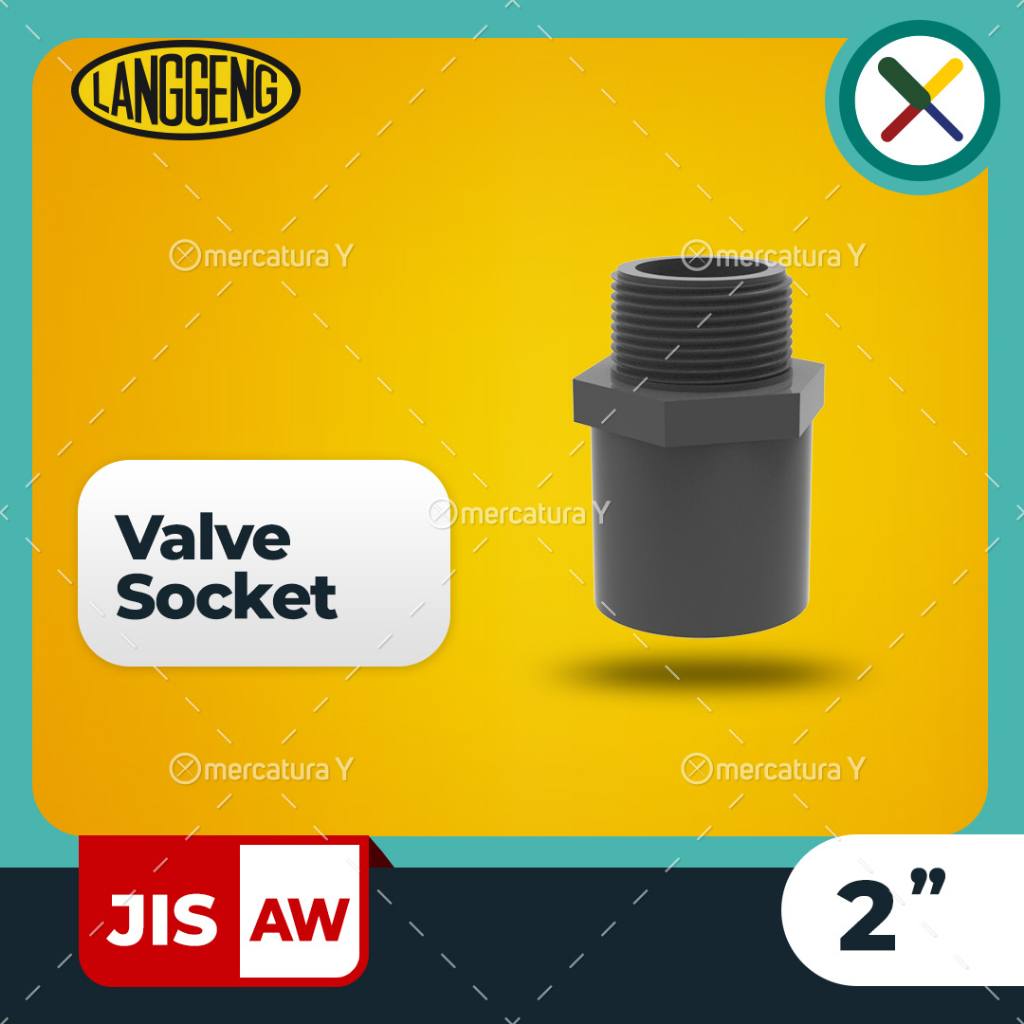 Jis-aw 2" Socket Valve / PVC Fittings | Shopee Malaysia