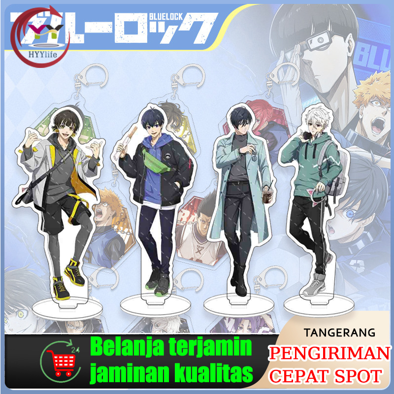Blue LOCK Anime Model Action Figure Toy Acrylic Material to Display ...