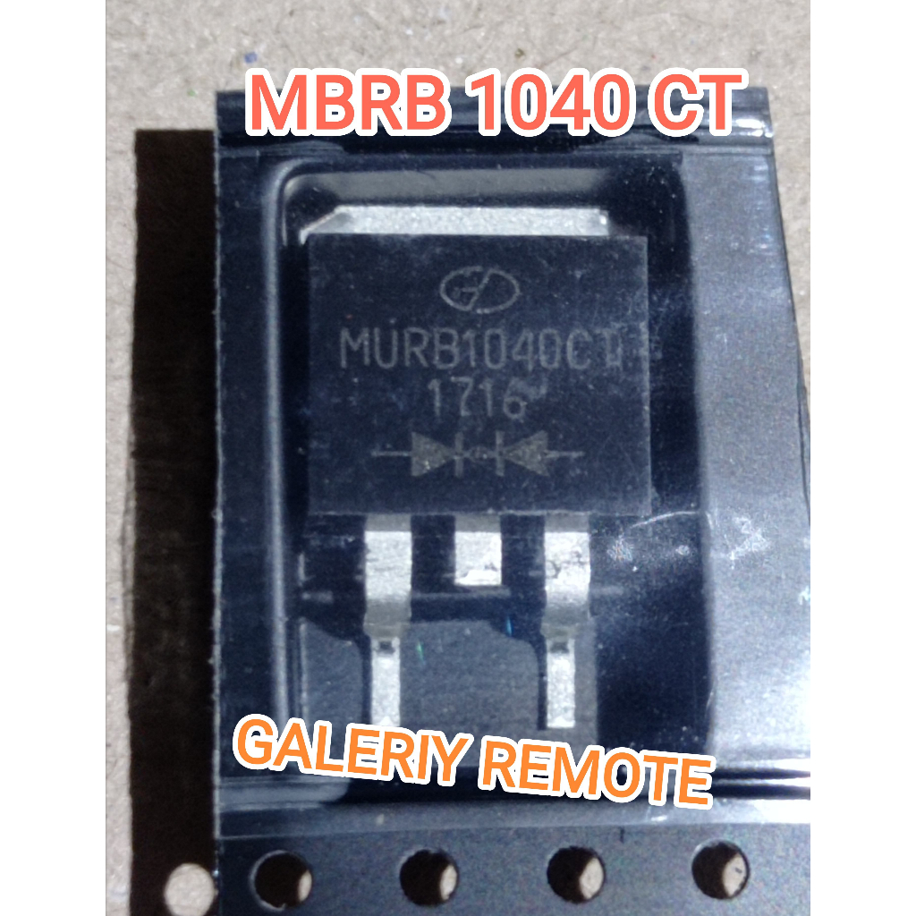 Mbrb1040ct MURB1040CT MURB 1040 CT MBRB1040 CT T DIODE TRANSISTOR ...