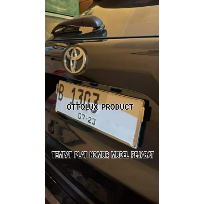 Vip Official type insert style number plate holder | Shopee Malaysia