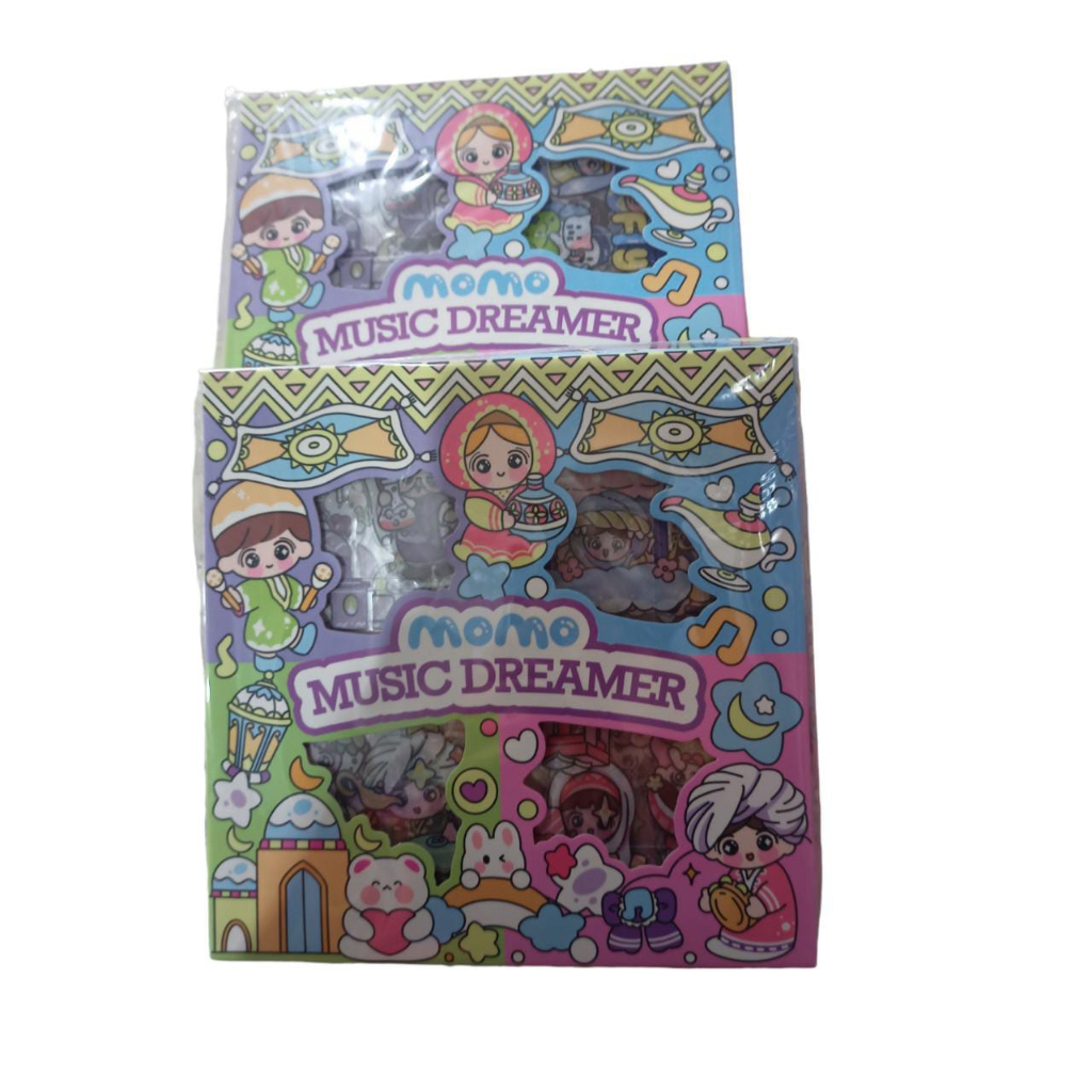 Diy Sticker Contains 100 Sheets Of MOMO MUSIC DREAMER Brand/Cute MOMO ...