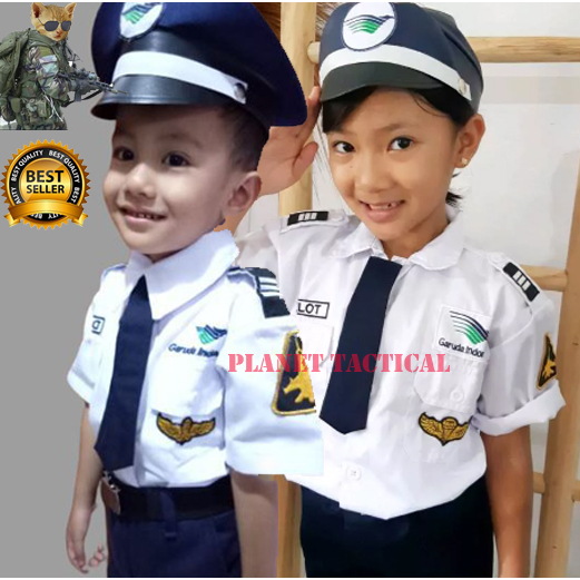 Garuda Indonesia Children's Pilot Uniforms WHOLESALE | Shopee Malaysia