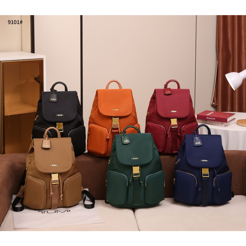 Sj - Women's Backpack T*MI 9101tivas Nylon Backpack | Shopee Malaysia