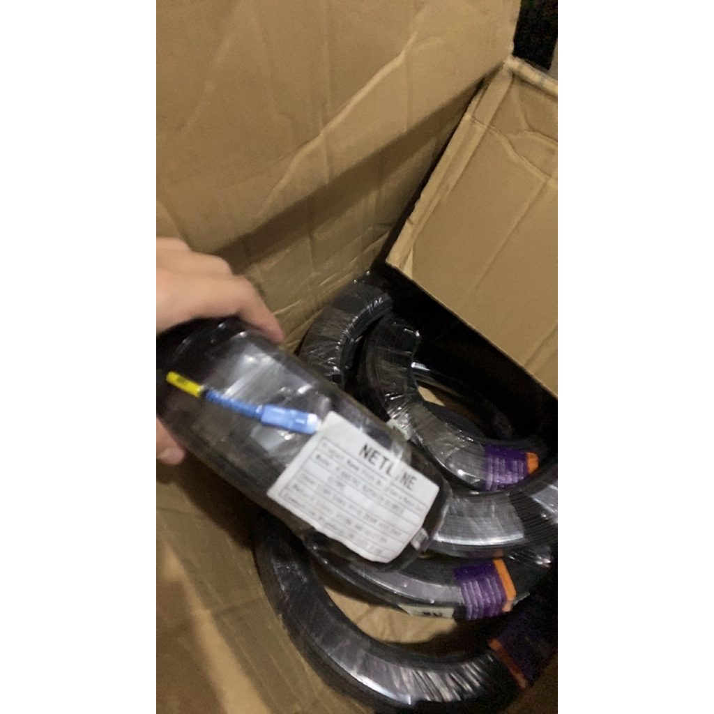 Fiber Optic Cable precon Patch Cord Fiber Optic SC Single Core netlink ...