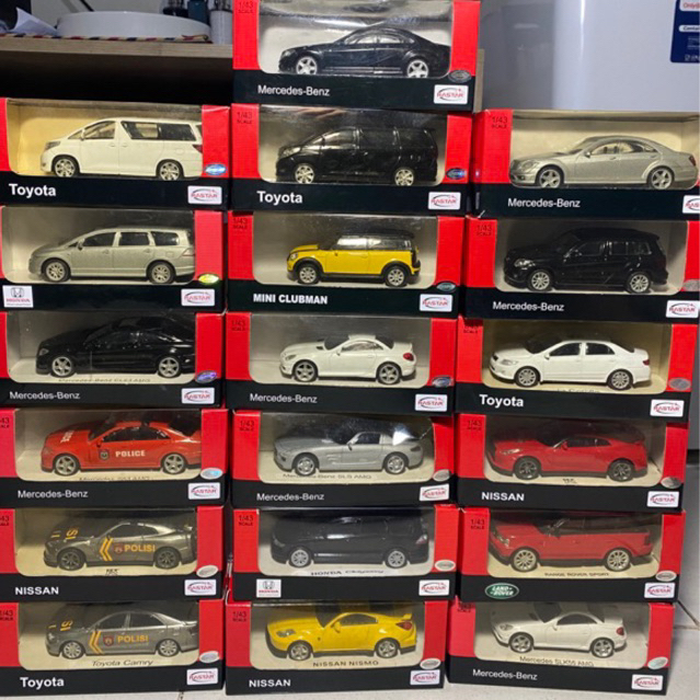 Rastar Diecast Car Scale 1/43 Hobby Colectable item Collection | Shopee ...