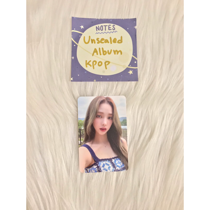 Aespa Girls Mecima POB benefit Photocard PC VC Fansign Video call ...