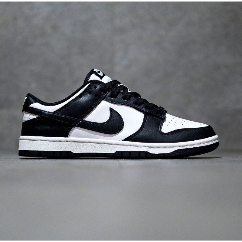 Nike Dunk Low Black White Panda+Gray Fog Original | Shopee Malaysia