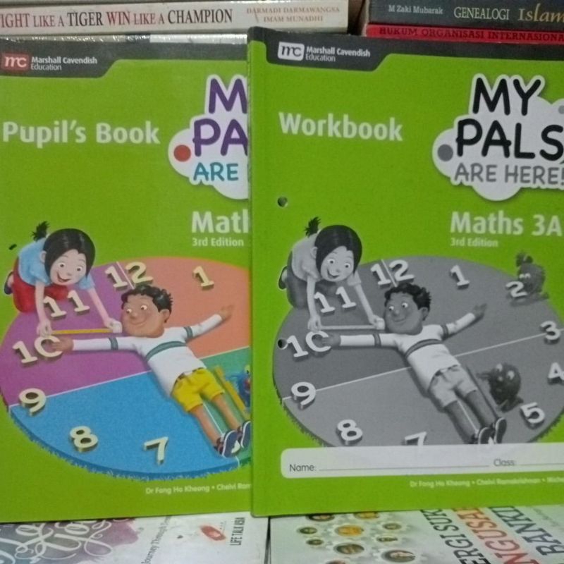 Pupil's Book+ Workbook MY PALS ARE YOU MATHS 3A 3rd Edition | Shopee ...