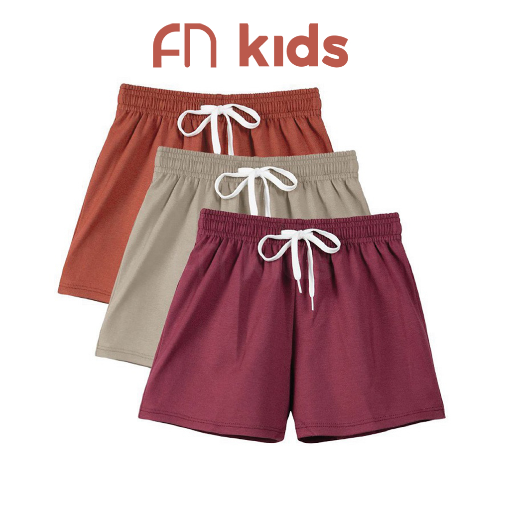 Fn Kids Cotton Blend Short Pants 1 pcs FNKC 3392 | Shopee Malaysia