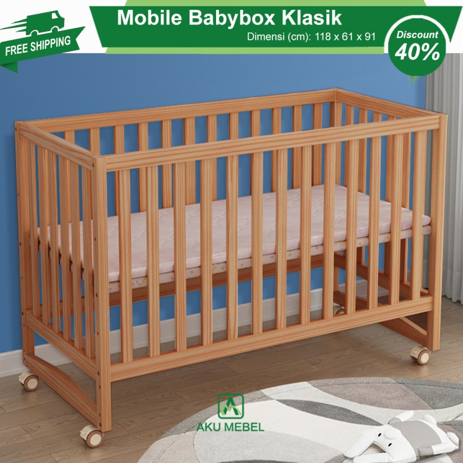 KAYU New Solid Mahogany Wood Baby Box | Shopee Malaysia