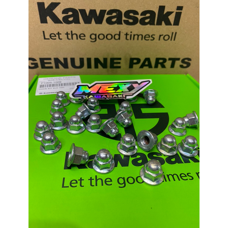 Bolt Nut HED Block NINJA R NINJA SS NINJA RR OLD NINJA RR NEW KAWASAKI ...