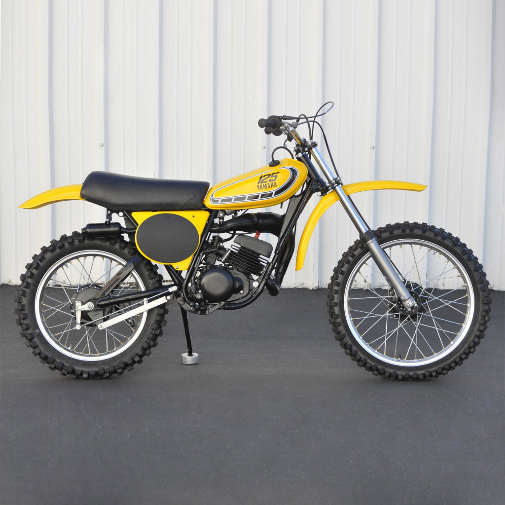Yamaha MX 125 and MX 175 1974 Vintage Enduro Hatesix Decal Stickers ...