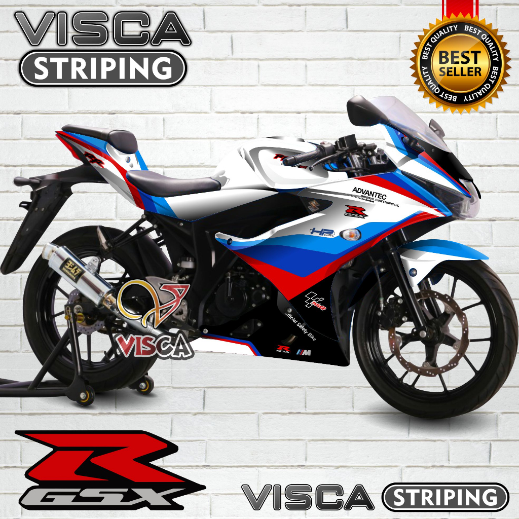Decal GSX R150 Full Body - Sticker GSX R150 Full Body - Dekal GSX R150 ...