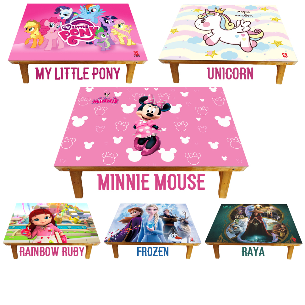 Minnie MOUSE PONY UNICORN FROZEN RAYA RAINBOW RUBY MIXUE Character ...