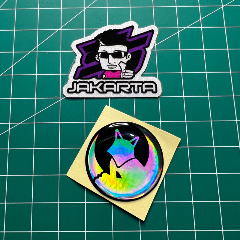 Sticker EMBLEM LOGO WHITEFOXPROJECT WHITEFOX PROJECT 3cm | Shopee Malaysia