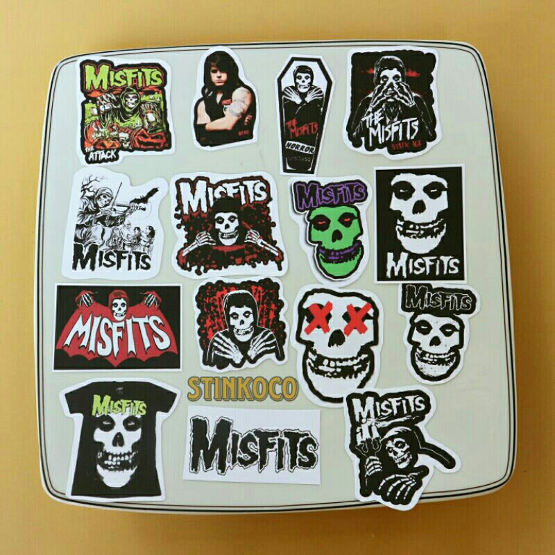 [15PCS] Sticker THE MISFITS/GLENN DANZIG Contents 15 Stickers | Shopee ...