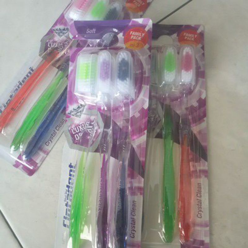 Ciptadent crystal clean toothbrush is more economical, contains 3 pcs ...