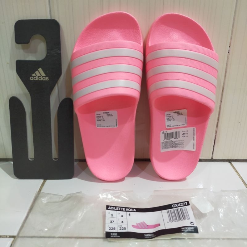Original Adidas Adilette Aqua Sandals GX4277 Womens | Shopee Malaysia