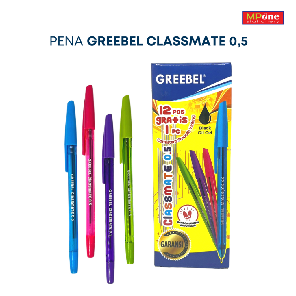 (1 KTK) Greebel Pen / Greebel Classmate Pen / Greebel Pen | Shopee Malaysia