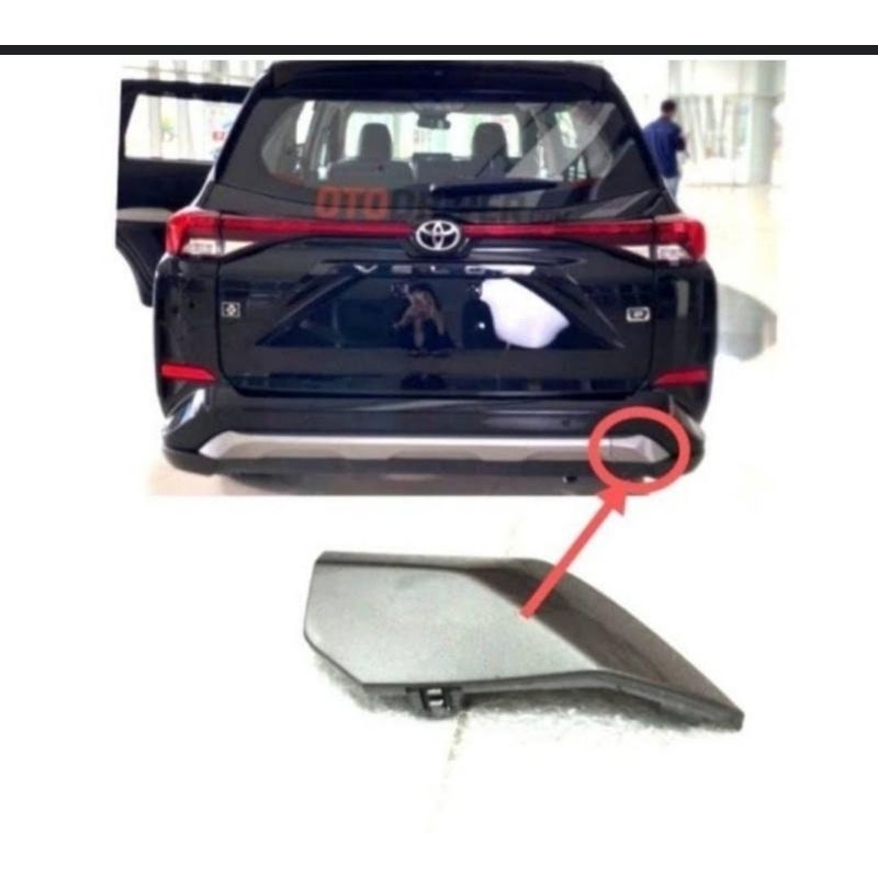 Original 2022 toyota avanza veloz rear bumper cover | Shopee Malaysia