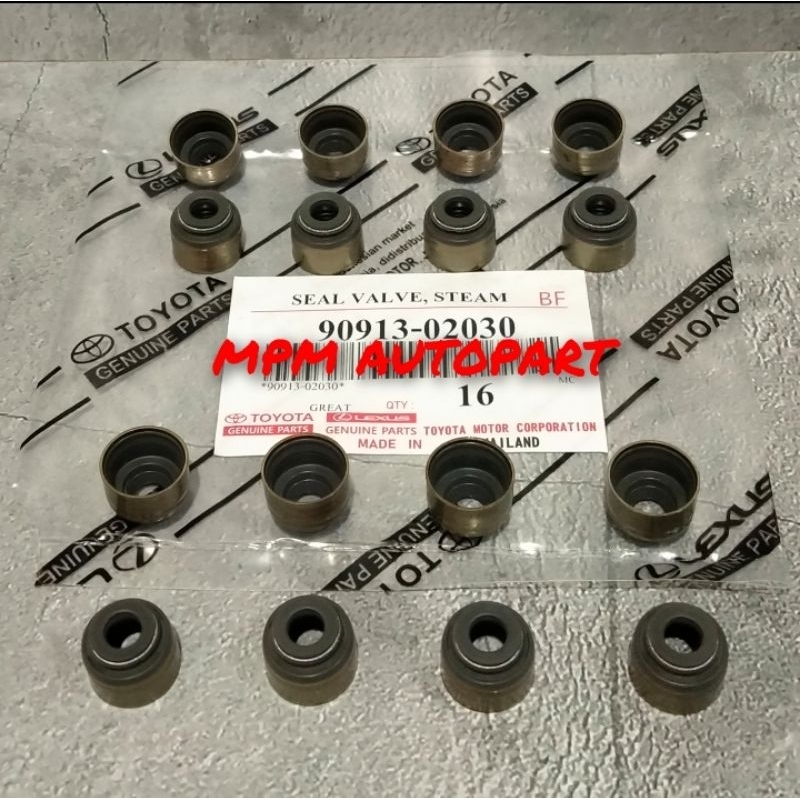 Corolla great valve seal all new corolla twincam soluna starlet 16pc 1 ...