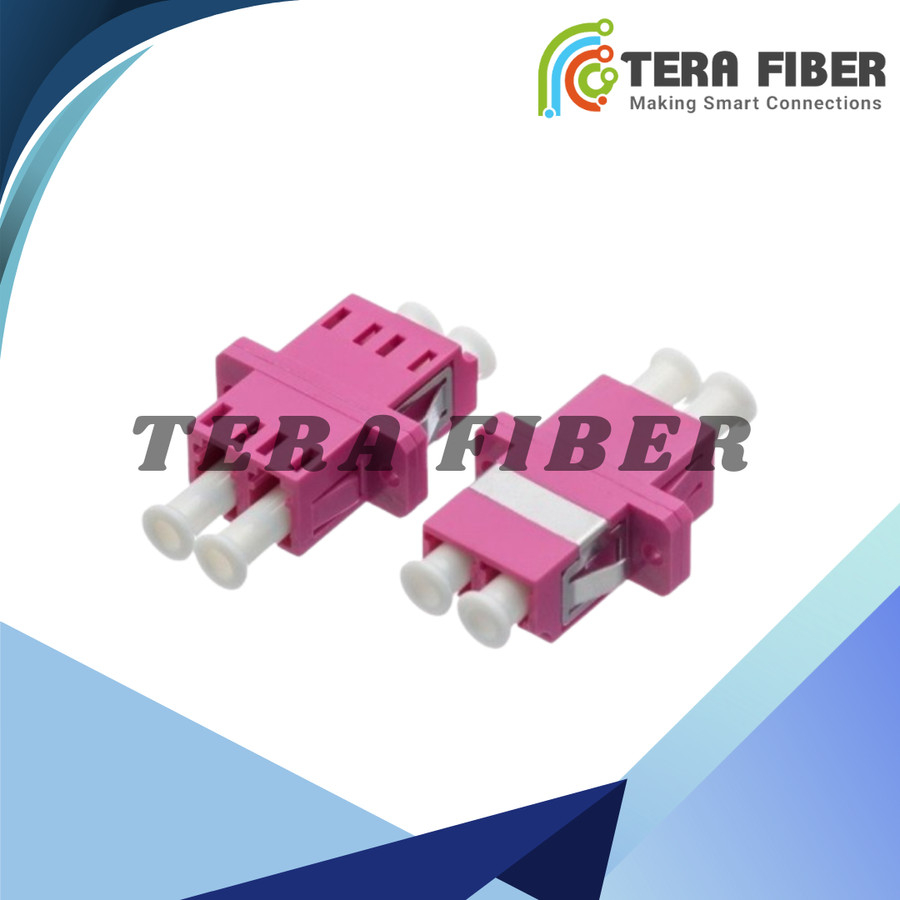 Adapter LC OM4 Multi Mode Dx/Duplex FO/Optical Fiber Adapter/Coupler ...