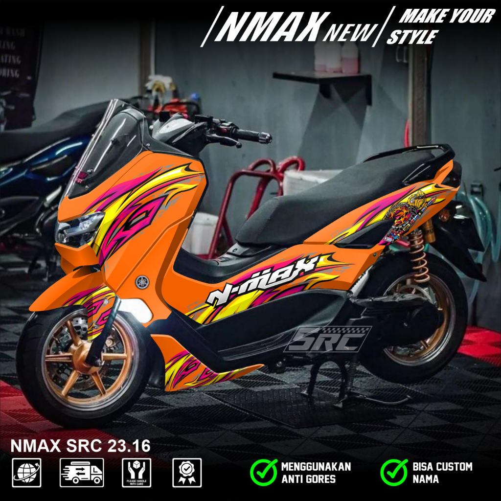Full Body Sticker Yamaha All New Nmax New 2020 2021 2022 2023 2024 Full ...