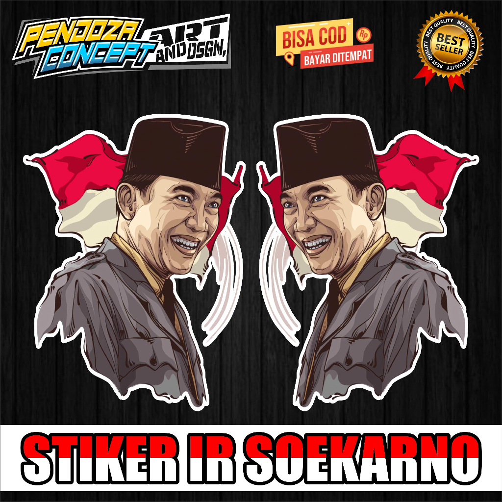 Ir soekarno Stickers, Independence Stickers, ir soekarno Pictures ...
