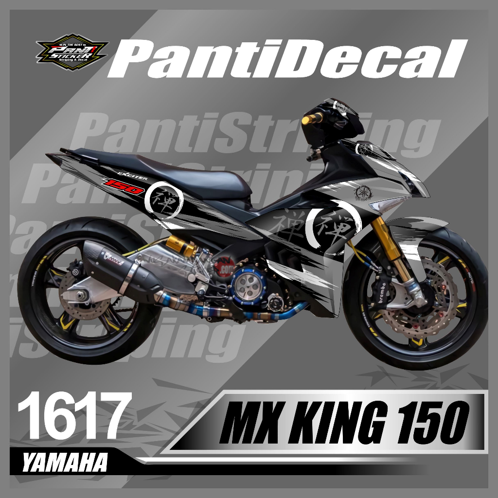 Mx king 150 Decal Sticker full Body Japanese Kanji Design Montor Mx ...
