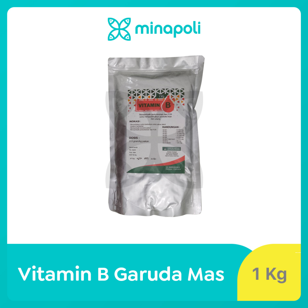 Shrimp and Fish Vitamins Vitanim B Complex Shrimp Garuda Mas Packaging ...